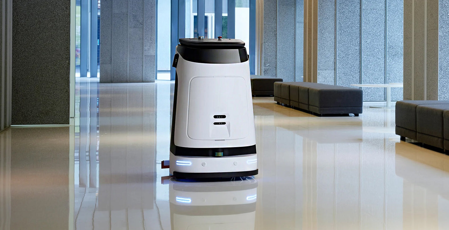 M1 Robotic Floor Scrubber – High-Capacity Commercial Cleaning Robot